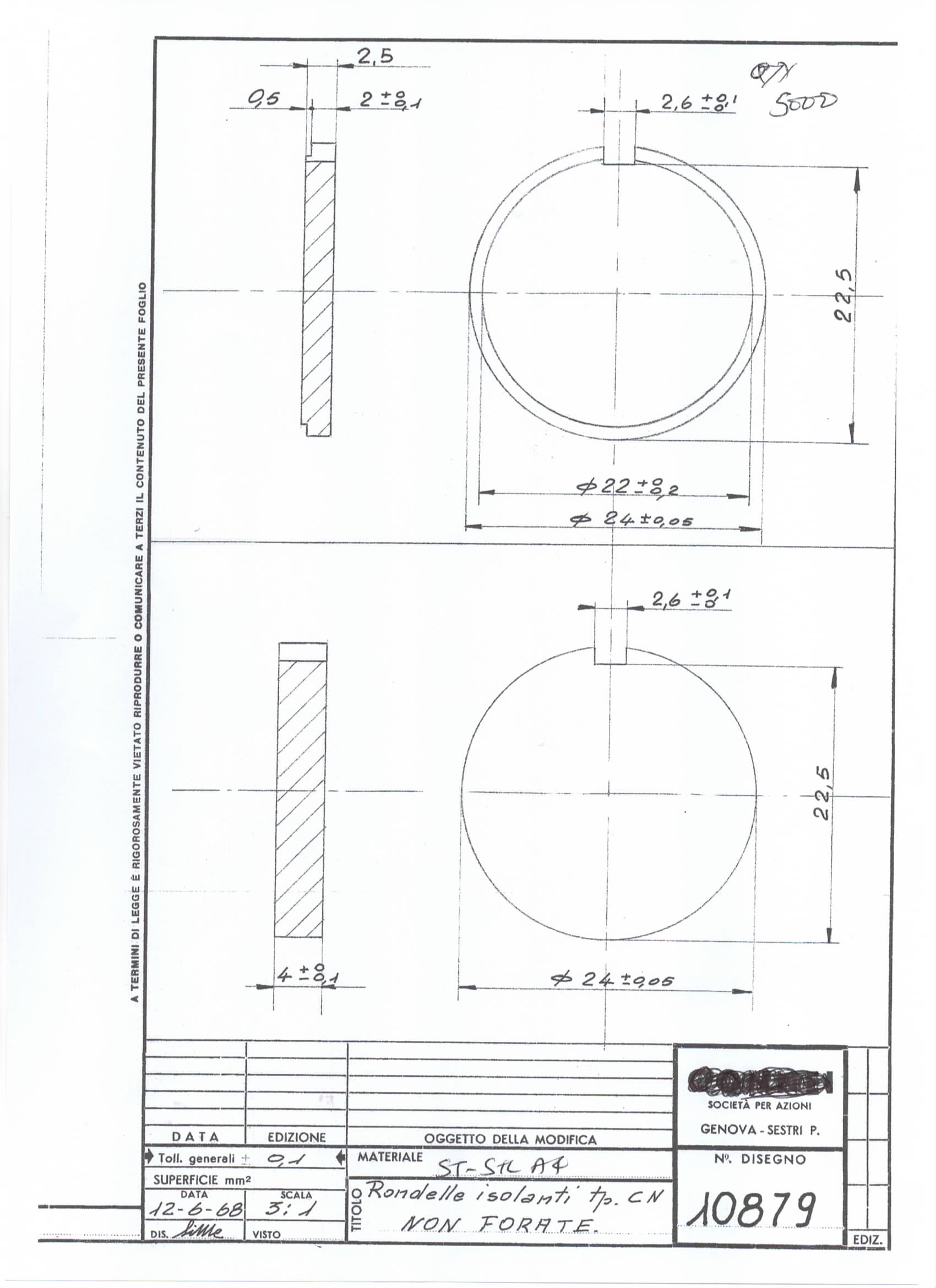 Inquiry: Washers following drawing